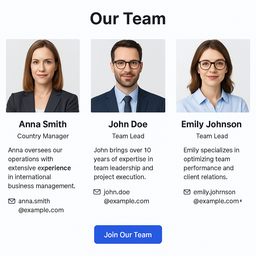 Our Team - Adria Inventura